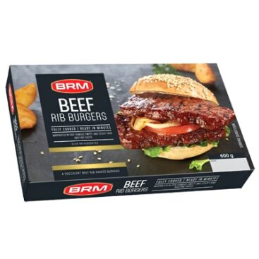 Pork And Beef Rib Burgers | BRM Ribs Online Shop
