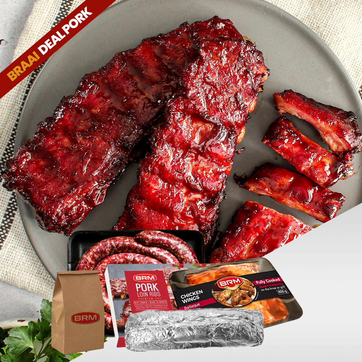 BRAAI DEAL - PORK - BRM Shop