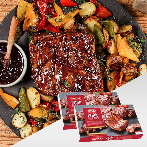 2 x 2kg Pork Loin + Pork Belly Free Promo - BRM Shop