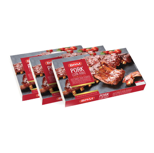 3 X 2kg Pork Loin Ribs - BRM Shop