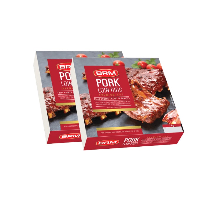 2 X 1kg Pork Loin Ribs Special